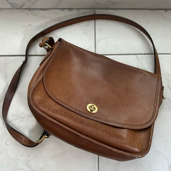 Coach | Bags | Vintage Coach 979 Compartment Crossbody | Poshmark